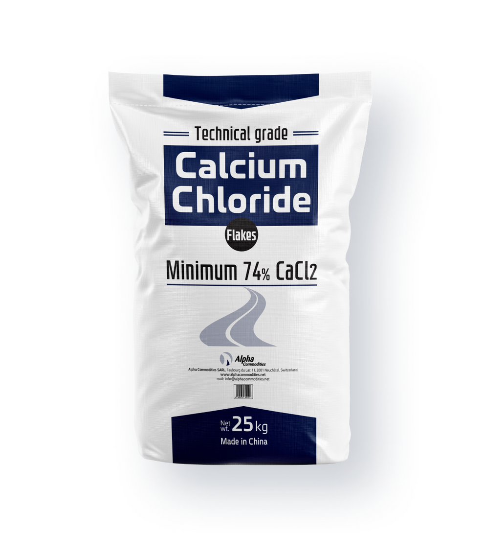 Calcium Chloride Flakes – Alpha